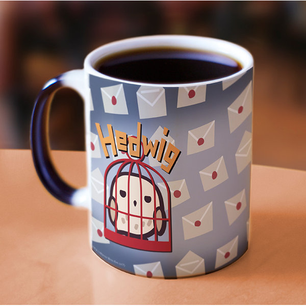 Morphing Mugs Harry Potter - Hedwig the Owl Chibi Morphing Mugs Heat ...
