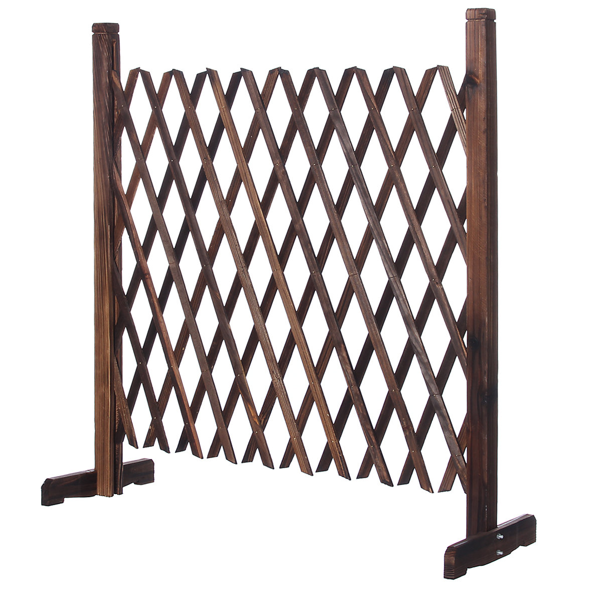 Dakota Fields Expanding Portable Wood Privacy Fence | Wayfair.co.uk