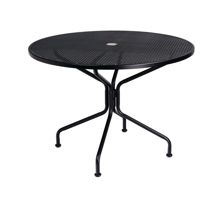 Woodard Mesh Metal Outdoor Table & Reviews | Wayfair