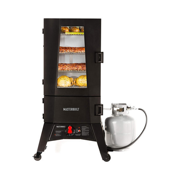 Masterbuilt 40 inch Propane Smoker Thermotemp & Reviews | Wayfair