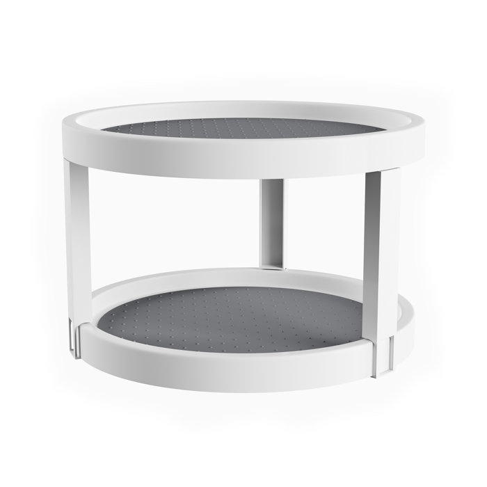 Rebrilliant Kurt Round Plastic Lazy Susan & Reviews | Wayfair