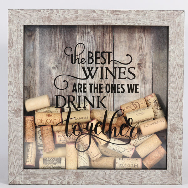 Wine-cork-display-box | Wayfair
