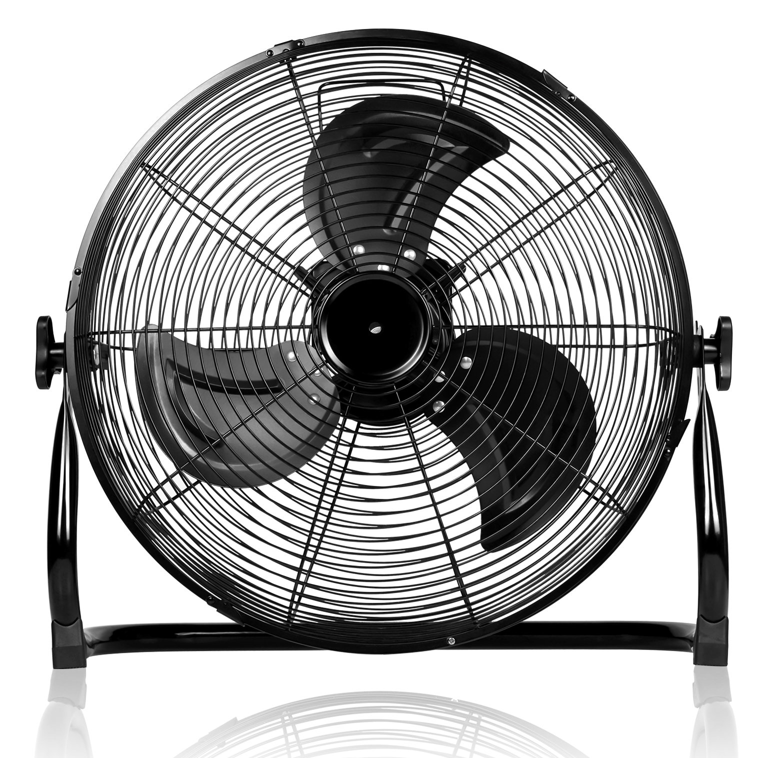 HOSSEJOY Rechargeable Cordless Floor Fan, 16-Inch, High Velocity Floor ...