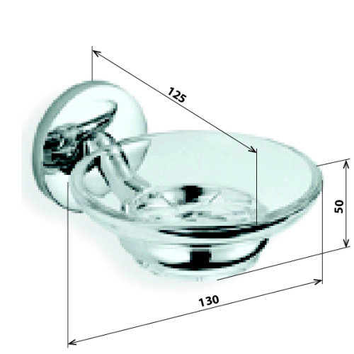 Rebrilliant Leonidas Alfa Soap Dish | Wayfair.co.uk