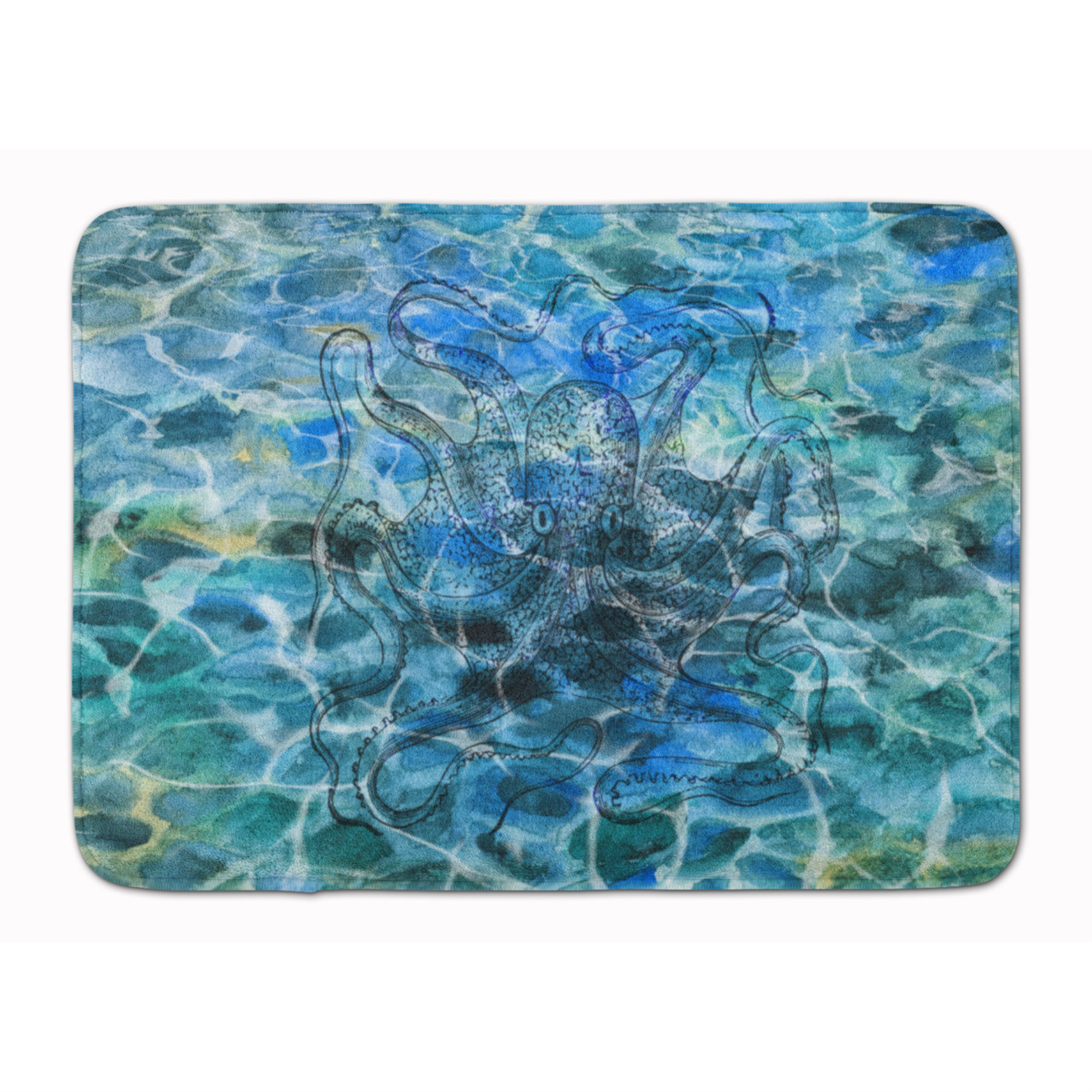Bless international Octopus Under Water Bath Rug | Wayfair