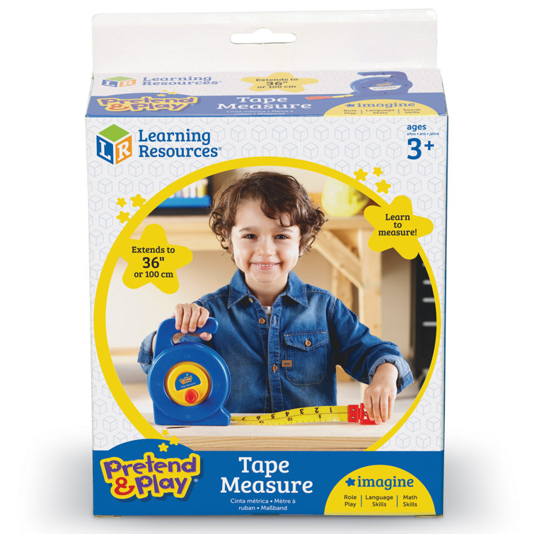 Learning Resources Pretend & Play Tape Measure, 3'/1 Meter | Wayfair