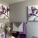 Ebern Designs Lavendar Luster 1 - Wrapped Canvas Graphic Art & Reviews ...