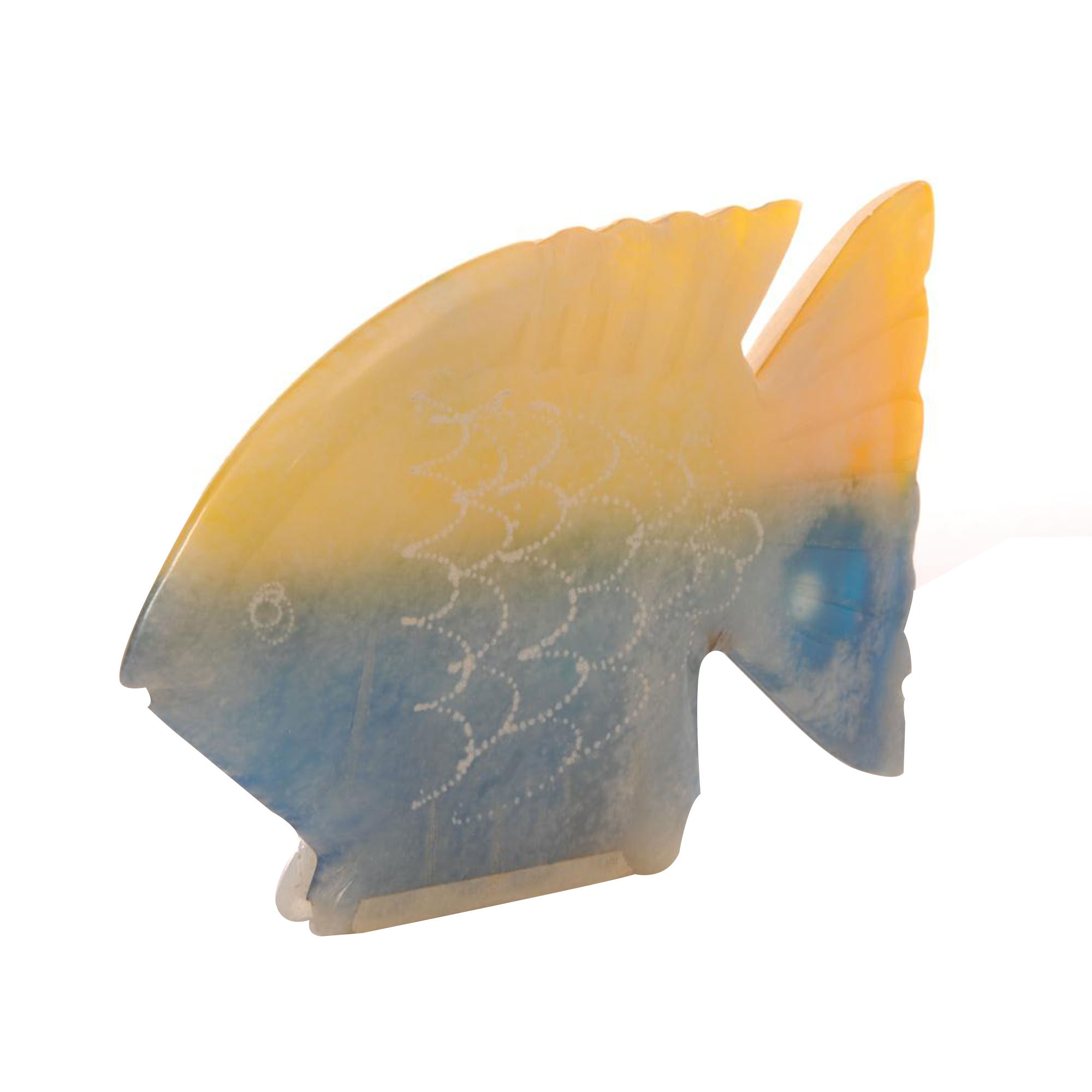 Bello Treasure Fish Marble Figurine | Wayfair