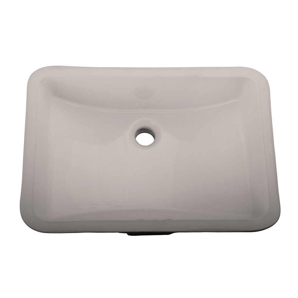 Barclay Cleo 14.25'' Vitreous China Rectangular Undermount Bathroom ...
