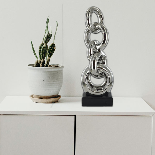 Ivy Bronx Chain Kaiser Sculpture & Reviews | Wayfair.co.uk