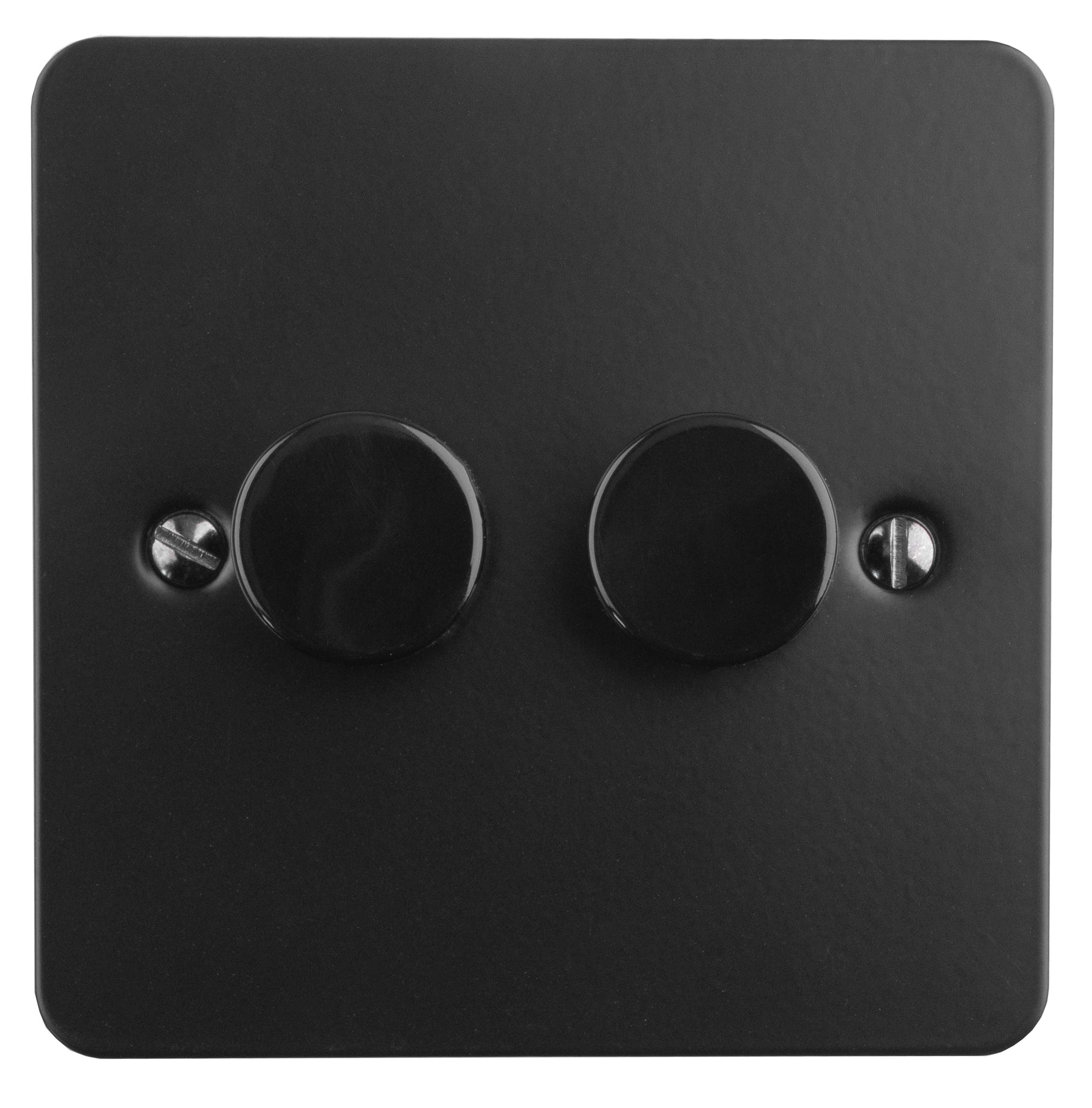 Eurolite 2 Gang 2 Way Range Wall Mounted Dimmer | Wayfair.co.uk