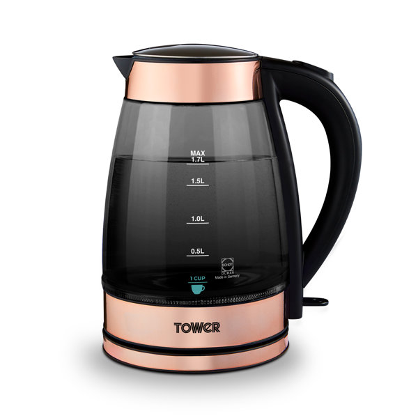 Tower 1.7L Glass Stovetop Kettle | Wayfair.co.uk