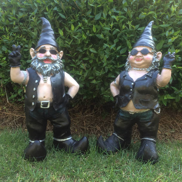 HomeStyles Nowaday Gnome Golfer Garden Statue & Reviews | Wayfair