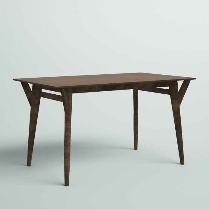 Mercury Row® Michael Extendable Pine Solid Wood Dining Table & Reviews ...