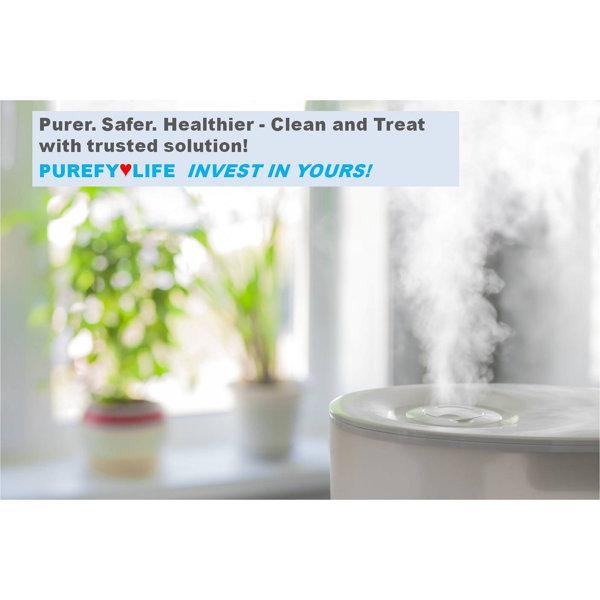 Purefy.Life Ultrasonic and Evaporative Humidifier Water Treatment ...