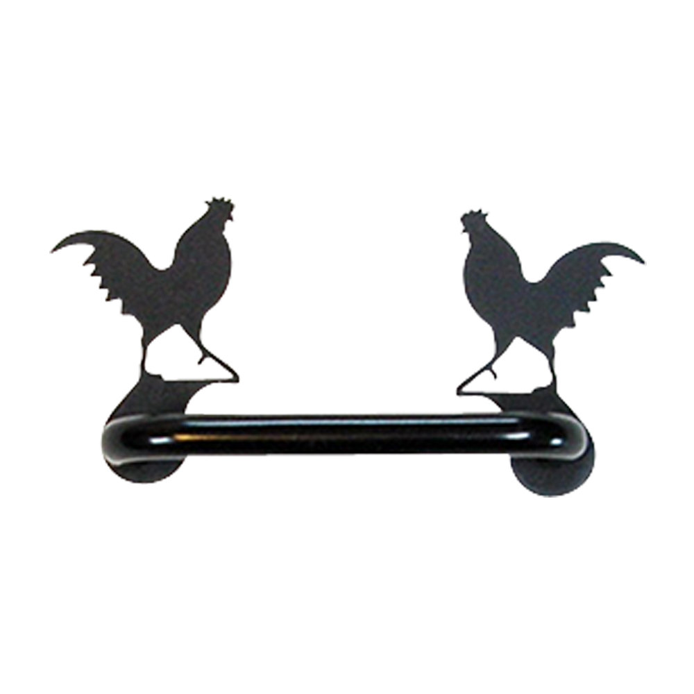 Village Wrought Iron Rooster Horizontal 3" Center to Center Bar Pull ...