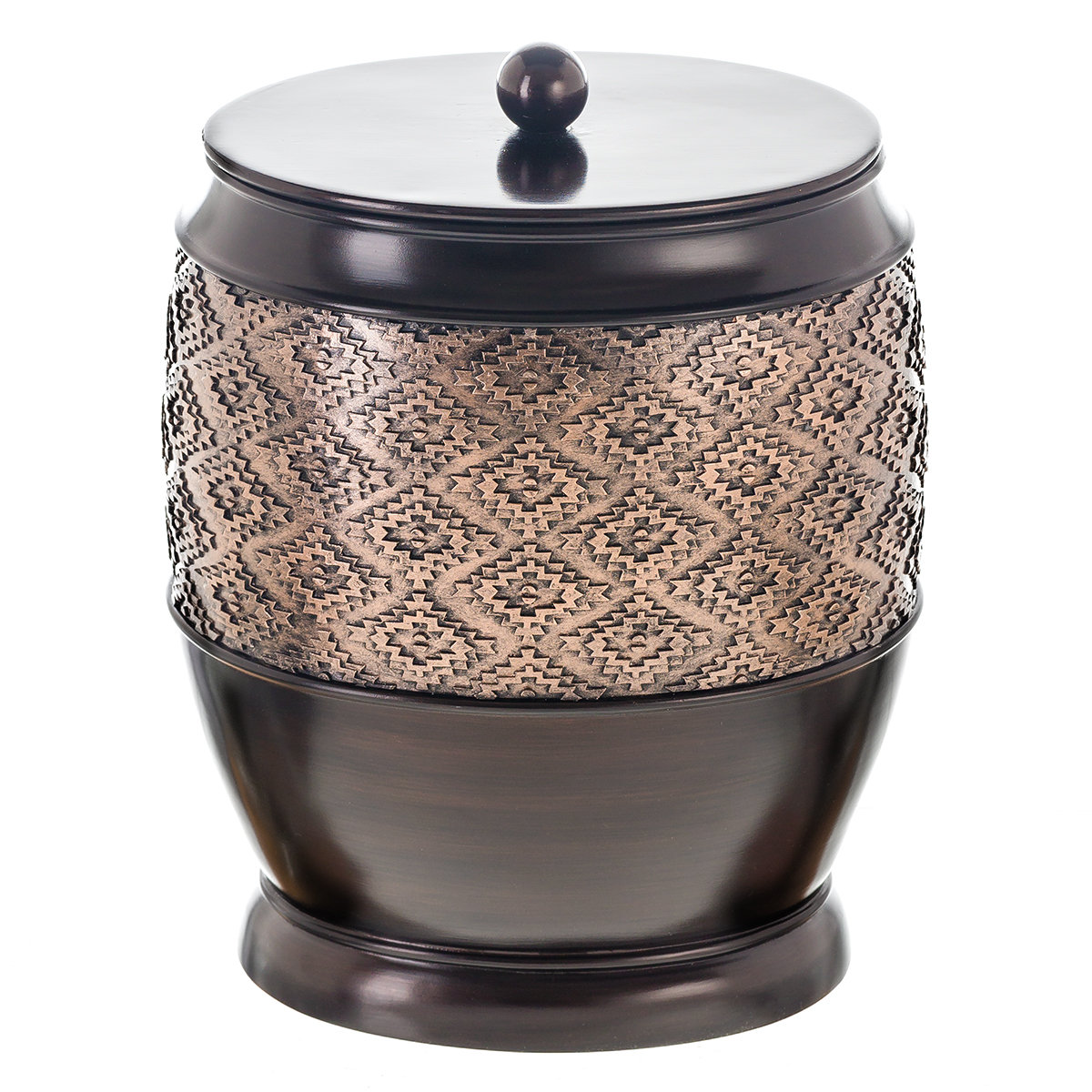 Creative Scents Dublin Resin Manual Lift Waste Basket & Reviews | Wayfair