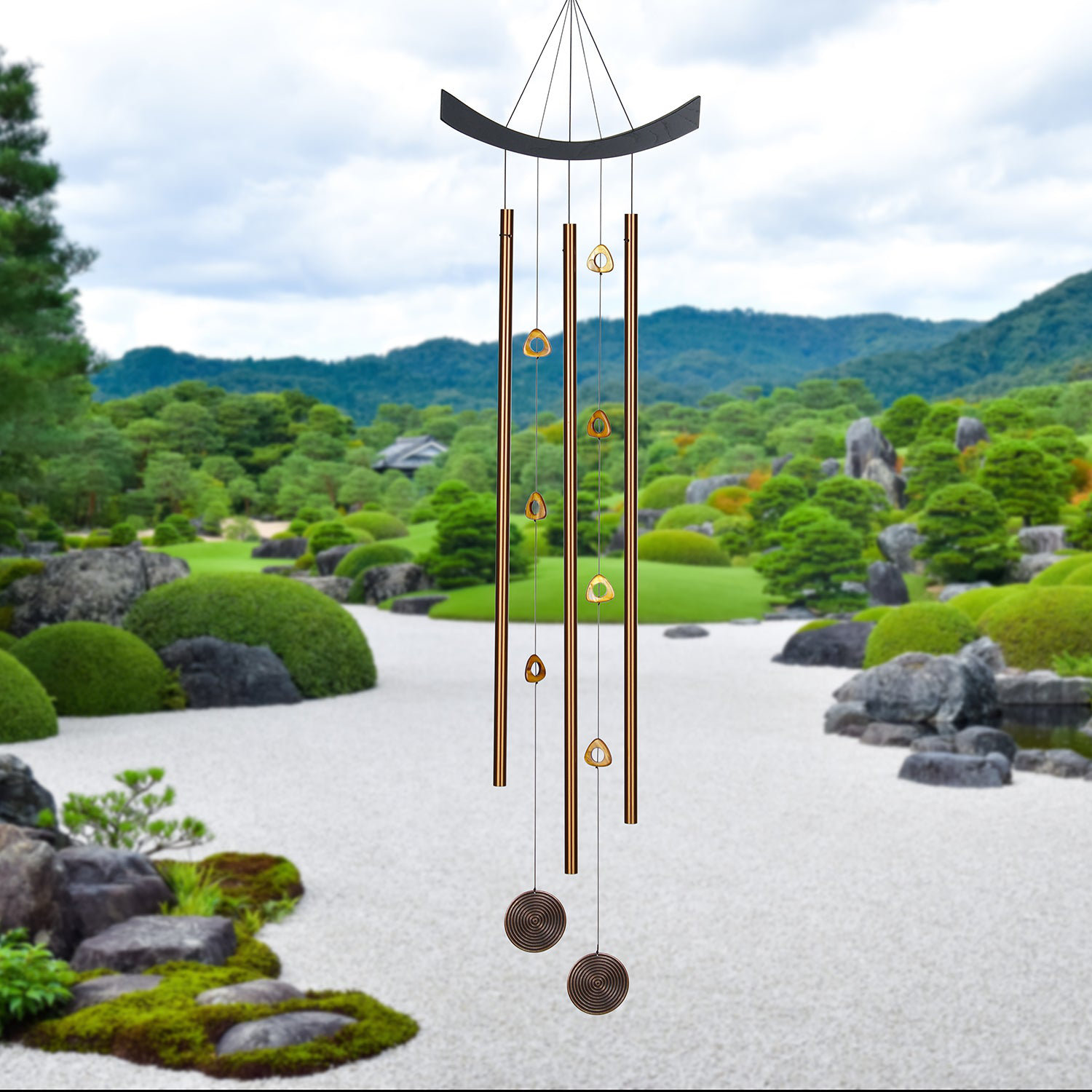 Woodstock Chimes Chi Tiger's Eye Energy Wind Chime & Reviews | Wayfair