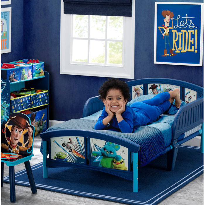 Delta Children Disney Pixar Toy Story Plastic Toddler Platform Bed ...