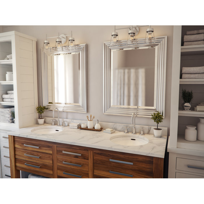 Wade Logan® Kaylin 3 - Light Dimmable Vanity Light & Reviews | Wayfair