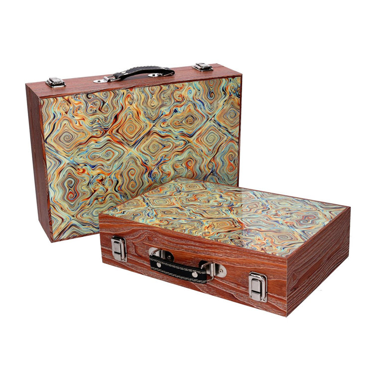 Ivy Bronx 2 Piece Decorative Trunk Set | Wayfair.co.uk