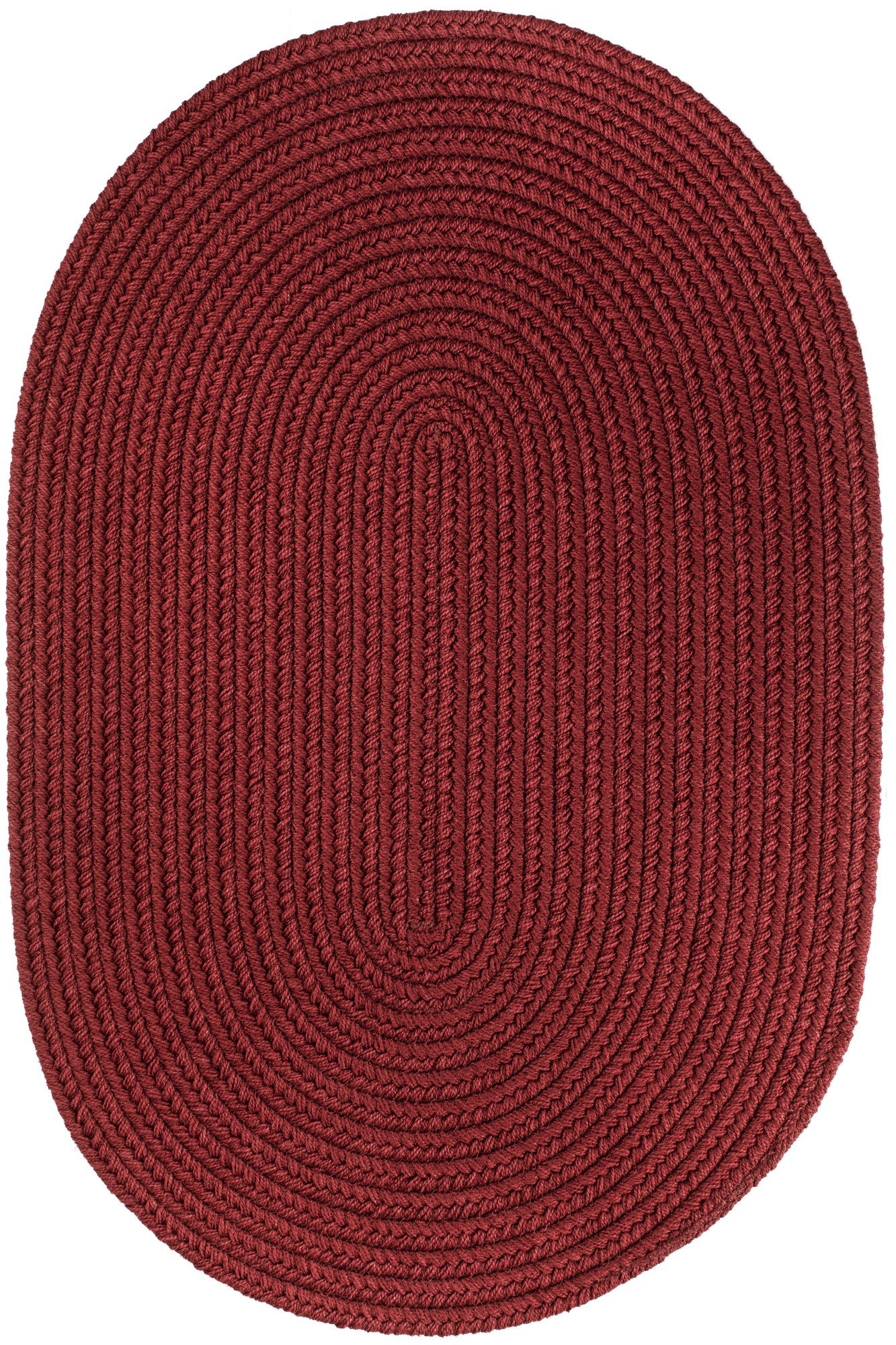 August Grove® Smyth Handmade Performance Colonial Red Rug & Reviews ...