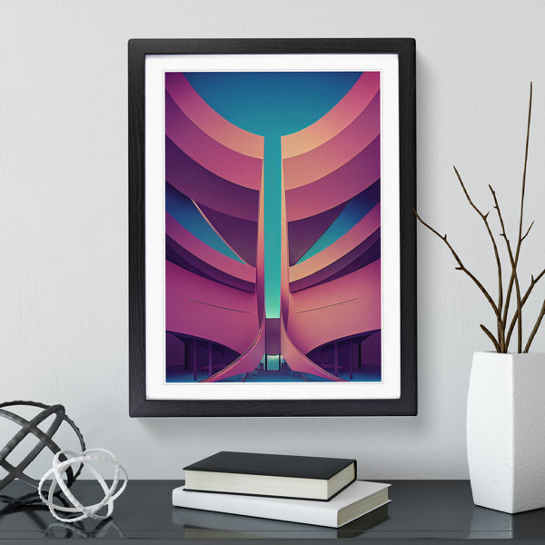 Latitude Run Futuristic City Architecture No.7 - Single Picture Frame ...