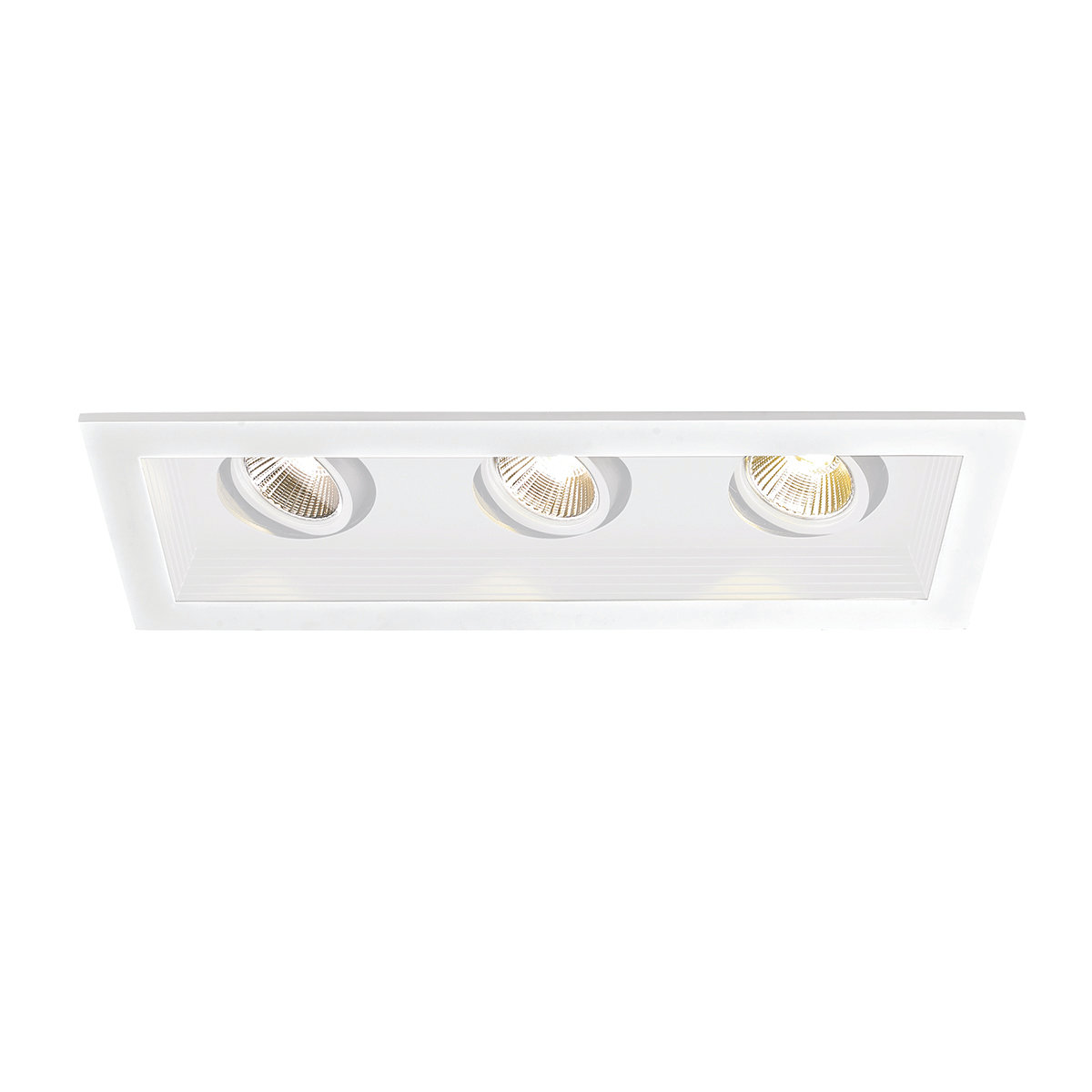 WAC Lighting Mini Multiple 3-Light Remodel Housing 3.5" LED Recessed ...