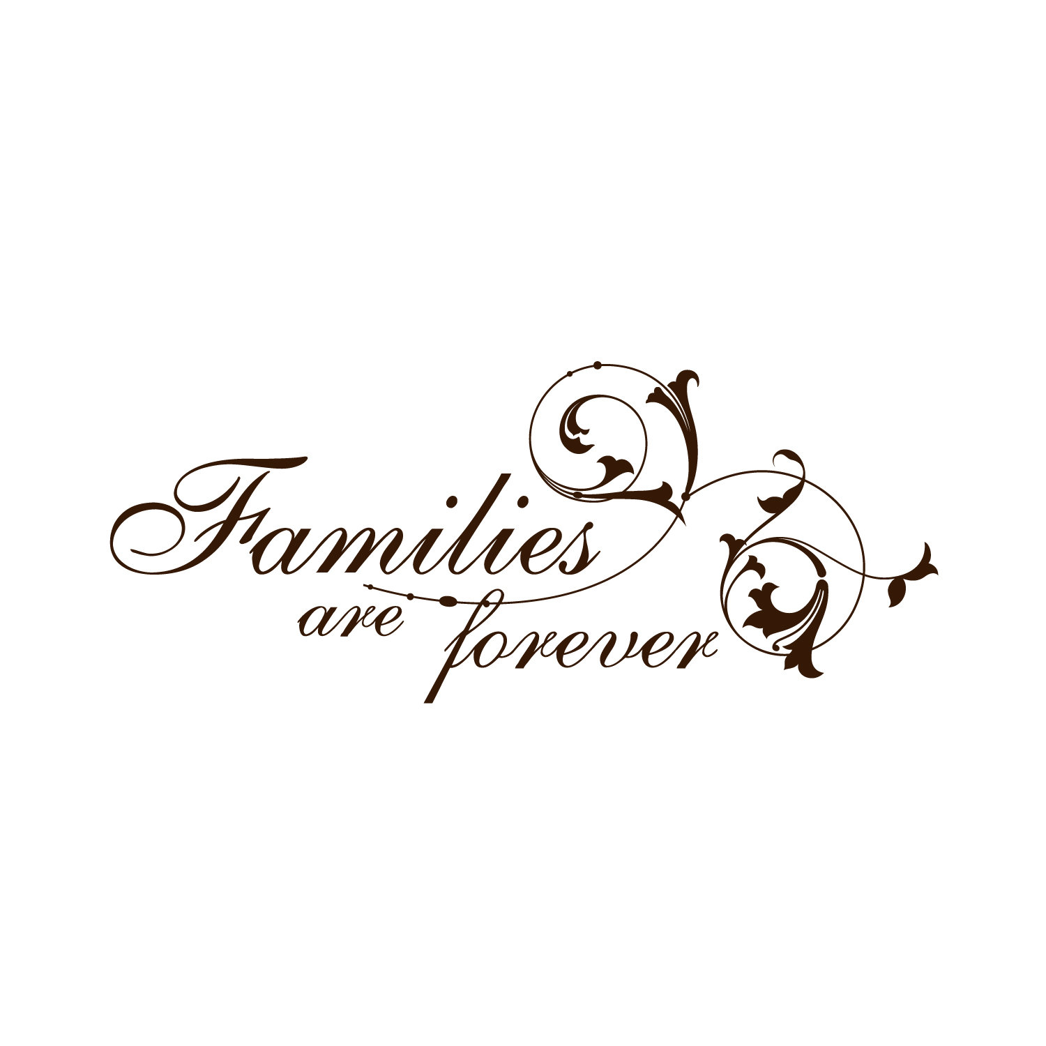 FiresideHome Families Are Forever Wall Decal | Wayfair