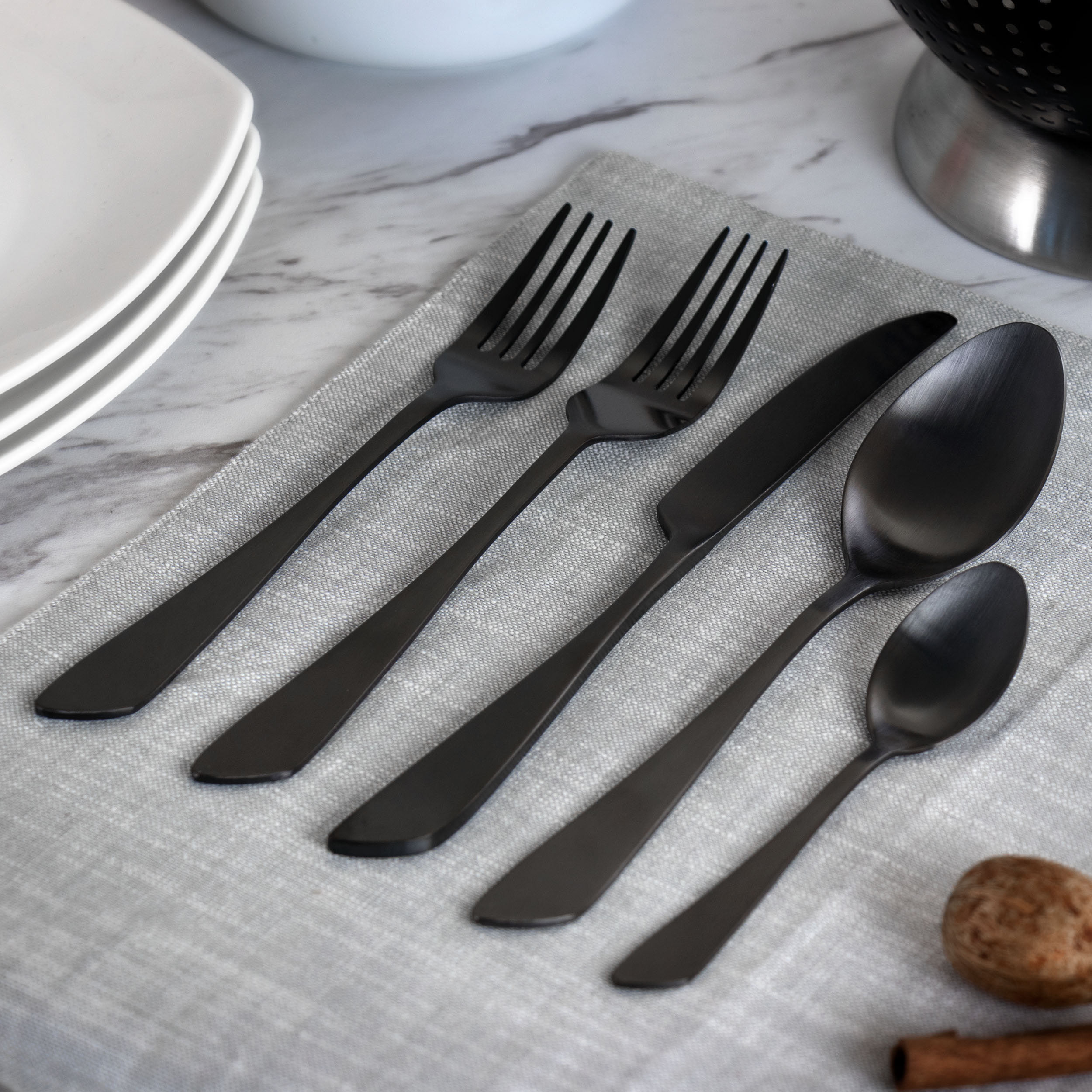 Mega Chef Stainless Steel Flatware Set - Service for 4 & Reviews | Wayfair