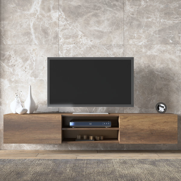 Wall-mounted-tv-cabinet-cover | Wayfair