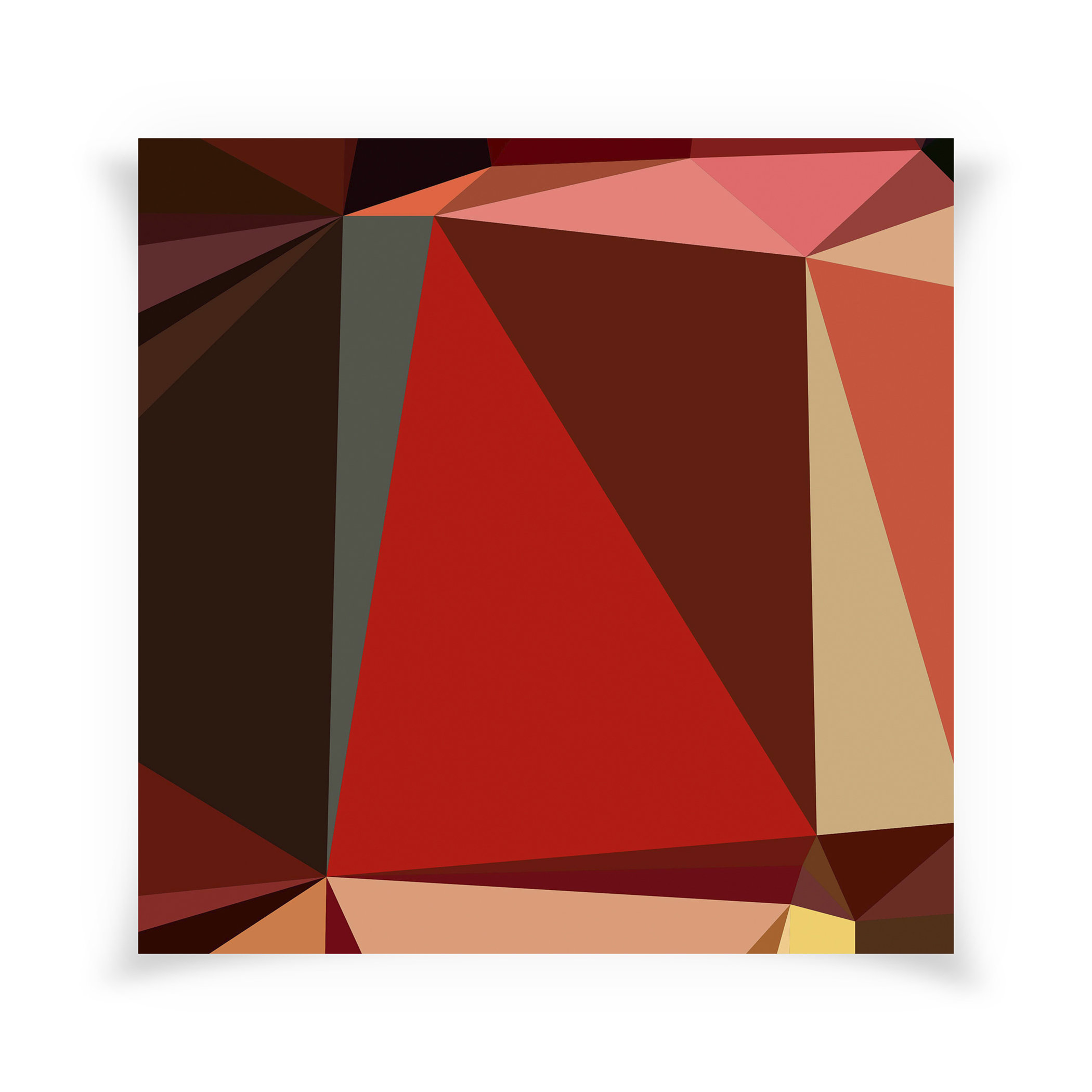 Wrought Studio Polygons 7 Wall Art - | Wayfair
