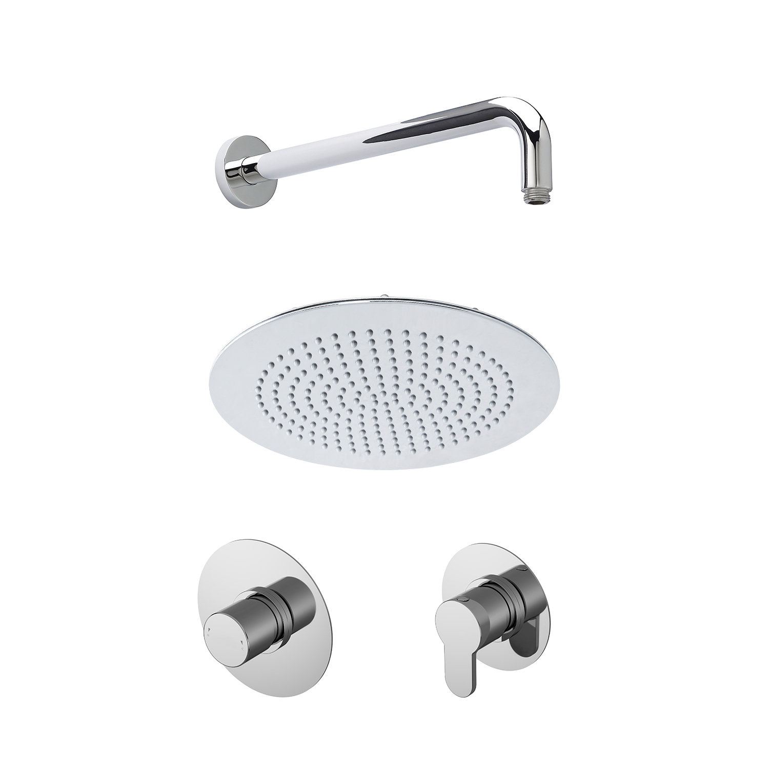 Nuie Mixer Shower with Fixed Shower Head & Reviews | Wayfair.co.uk