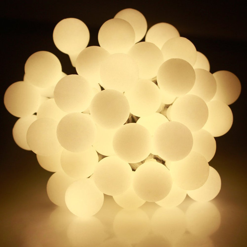 The Holiday Aisle® Asher Indoor LED Globe String Light & Reviews | Wayfair
