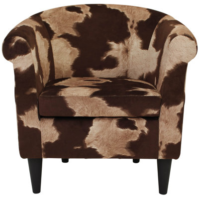 Union Rustic Notasulga Upholstered Barrel Chair & Reviews | Wayfair