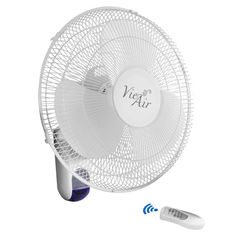 Vie Air Vie Oscillating Wall Mounted Fan & Reviews | Wayfair