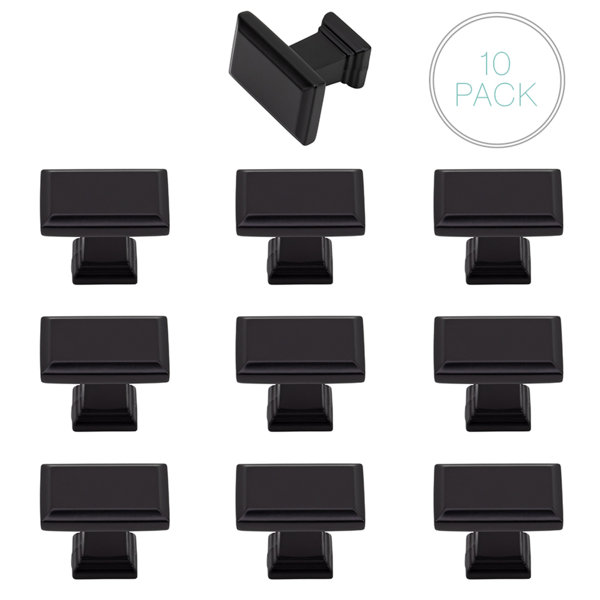 Eddington Lane 1 1/2" Length Rectangle Knob Multipack & Reviews | Wayfair