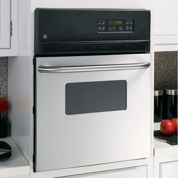 GE Appliances 24" 2.7 Cubic Feet Self Cleaning Electric Wall Oven ...