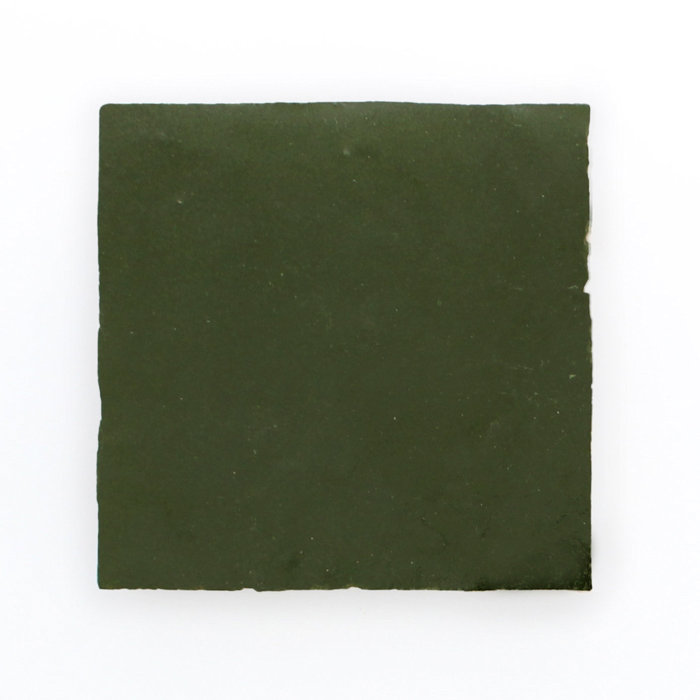 Villa Lagoon Tile Moroccan Zellige 4" x 4" Ceramic Floor & Wall Tile ...