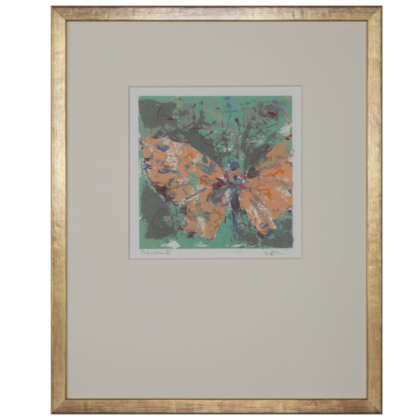 The Natural Light J.Allen Papillon II Framed by J.Allen Painting | Wayfair