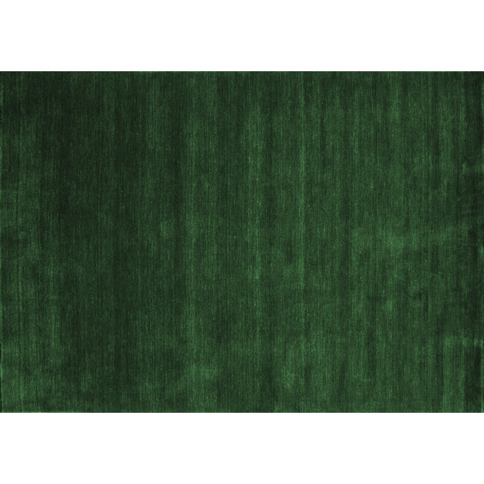 Latitude Run® Contemporary 57 Emerald Green Area Rugs | Wayfair