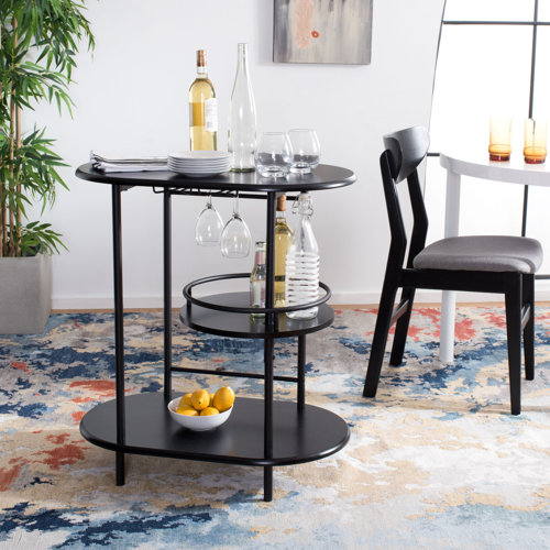 Modern Black Bar Carts | AllModern