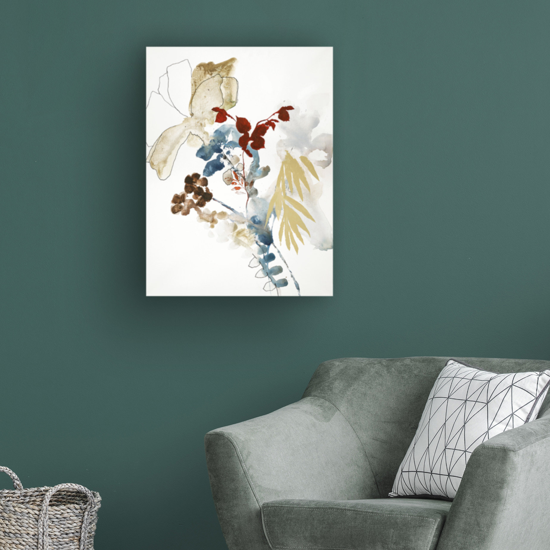 Winston Porter Weightless 2 by Design Fabrikken - Wrapped Canvas ...