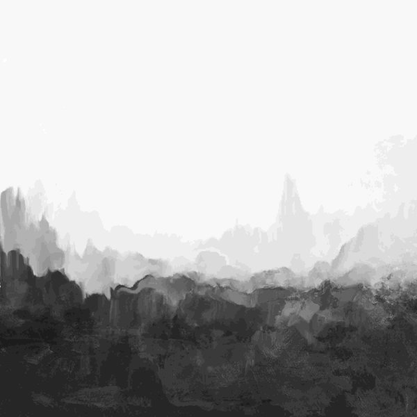 Wrought Studio Dark Gradation - Wrapped Canvas Painting | Wayfair