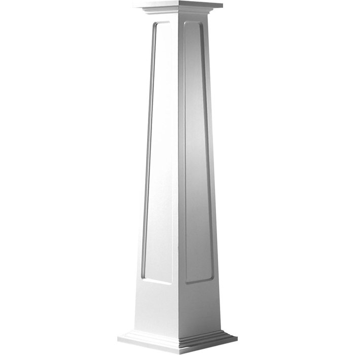 Ekena Millwork Endura Craftsman Classic Square Tapered Recessed Panel ...