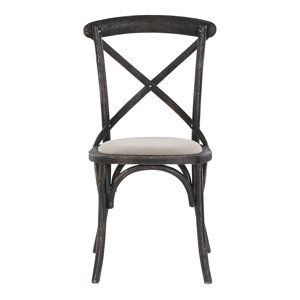 Three Posts Basche Cotton Cross Back Side Chair & Reviews | Wayfair.co.uk