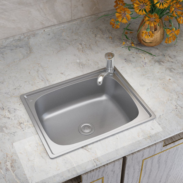 Belfry Kitchen Single Bowl Inset Kitchen Sink | Wayfair.co.uk