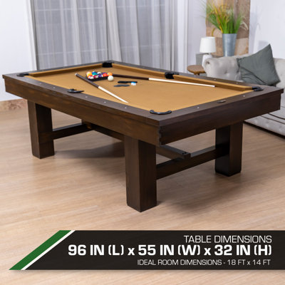 EastPoint Sports 96" Dayton Billiard Table | Wayfair