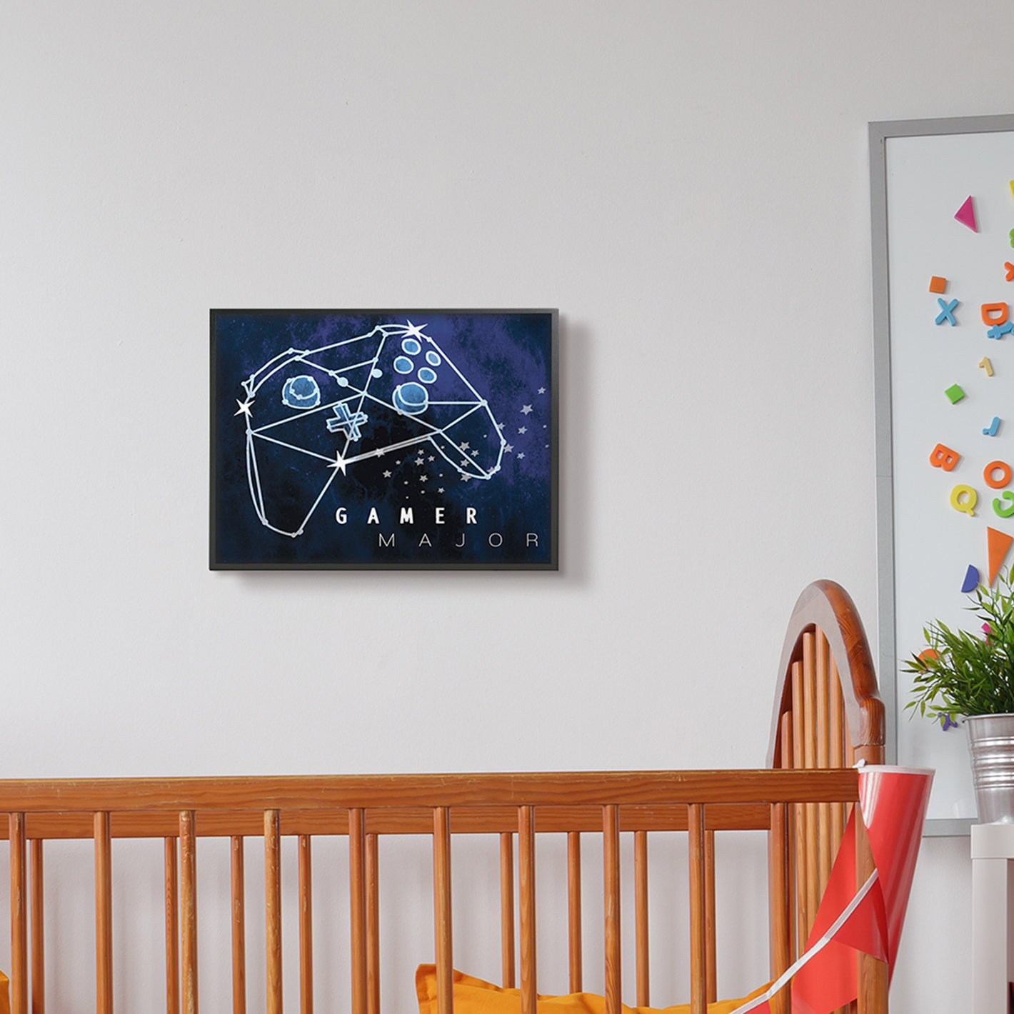 Isabelle & Max™ Gamer Major Phrase Controller Constellation Outer Space ...