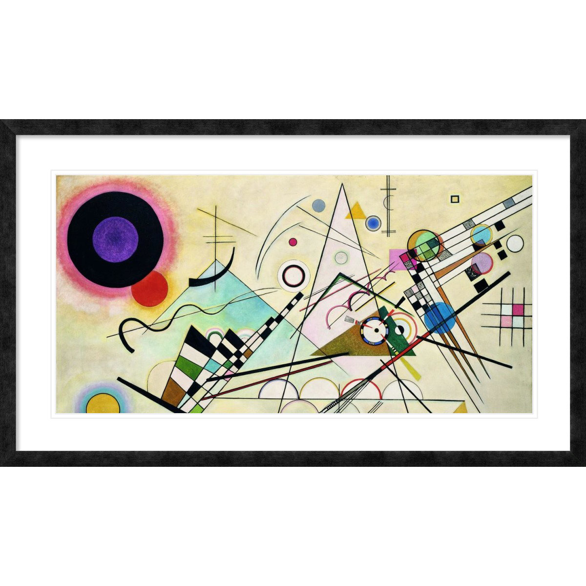 Vault W Artwork Composition VIII by Wassily Kandinsky - Graphic Art ...